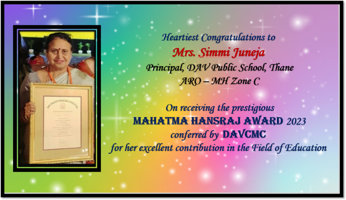 Welcome to D.A.V. PUBLIC SCHOOL, THANE
